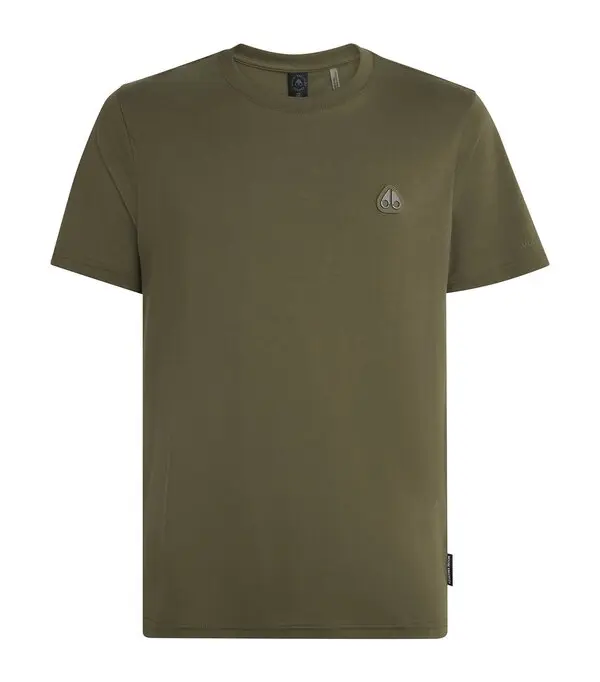 Moose Knuckles Cotton Crescent T-shirt - Green