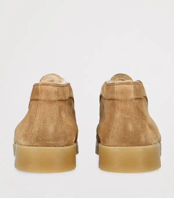 Santoni Suede Andvari Ankle Boots