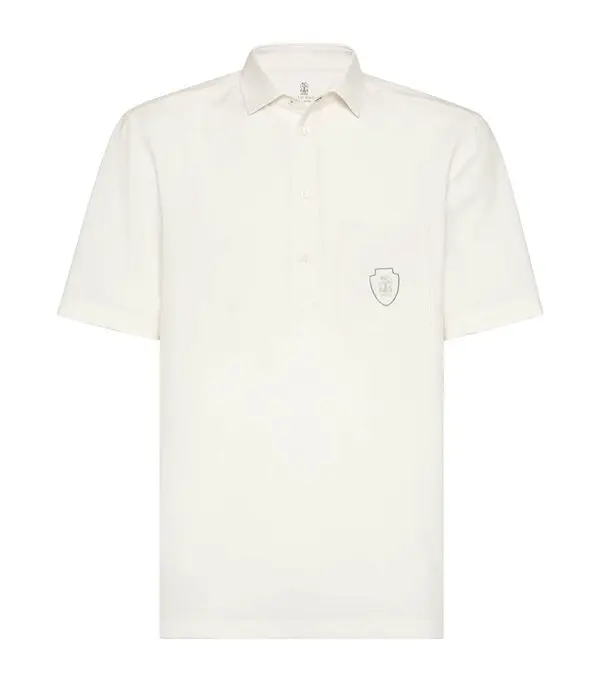 Brunello Cucinelli Virgin Wool Polo Shirt