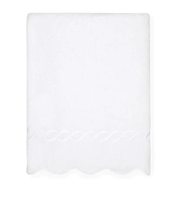 PRATESI Cotton Treccia Bath Sheet - White