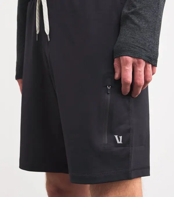 Vuori Sunday Performance Shorts - Black