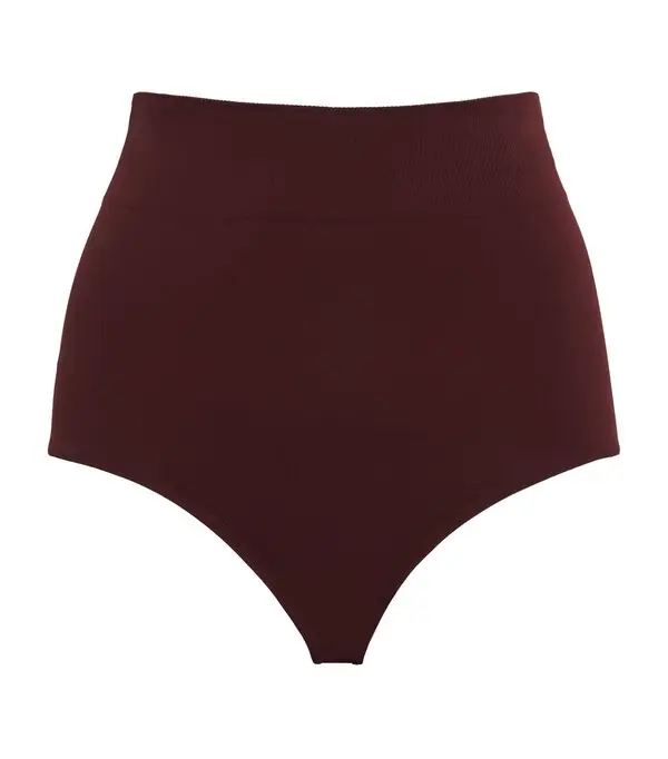 Wolford Seamless Shorts - Burgundy