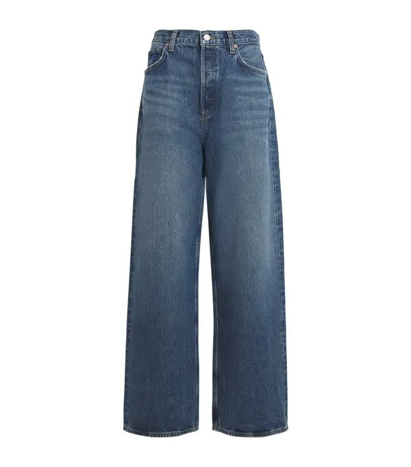 AGOLDE The Low-slung Baggy Jeans - Blue