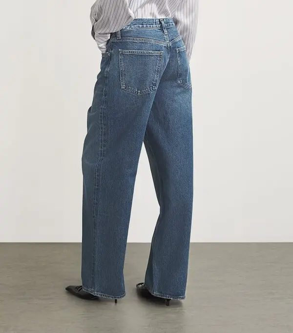 AGOLDE The Low-slung Baggy Jeans - Blue