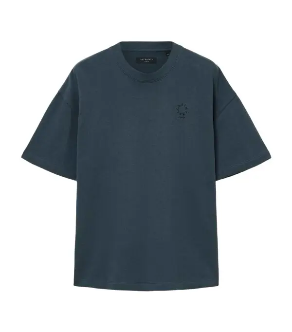 ALLSAINTS Organic Cotton Haven T-shirt - Blue