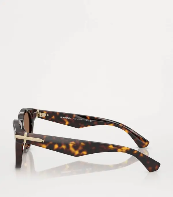 Burberry Acetate Round Sunglasses