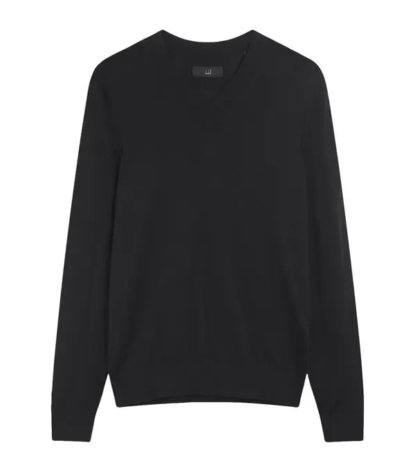 Dunhill Merino V-neck Sweater