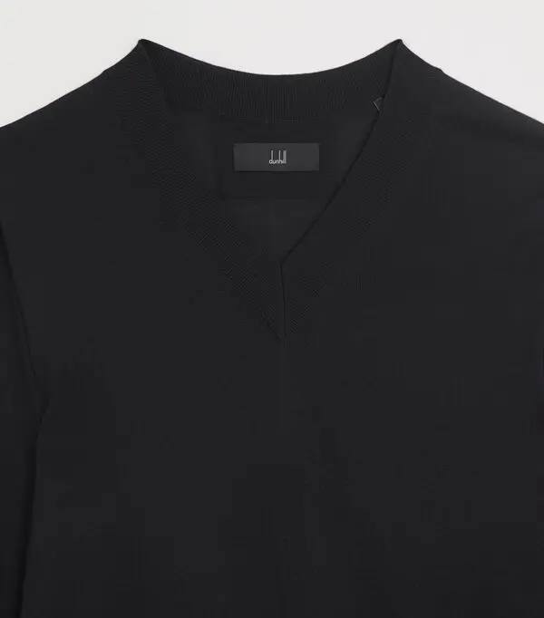 Dunhill Merino V-neck Sweater