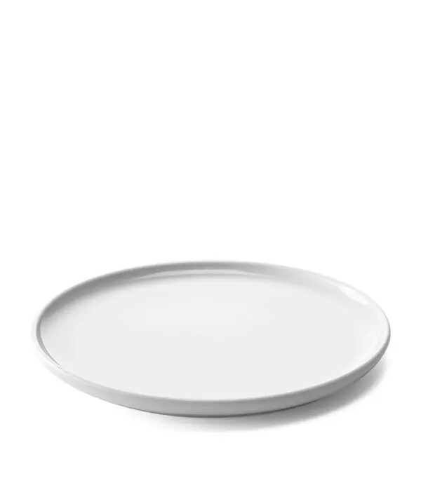LSA INTERNATIONAL Set Of 2 Porcelain Collective Starter Plates - White