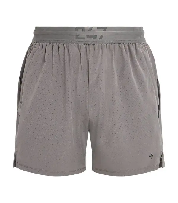 REPRESENT 247 Trek Running Shorts - Grey