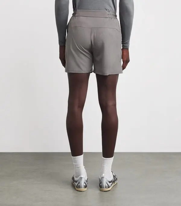 REPRESENT 247 Trek Running Shorts - Grey