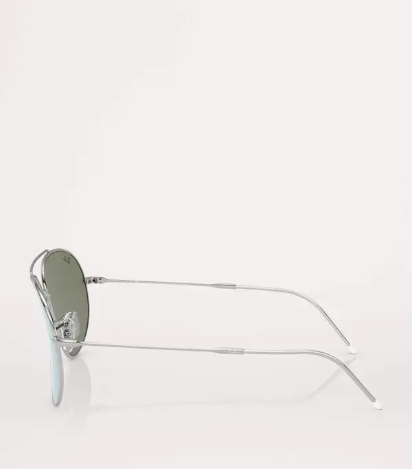 Ray-ban X Lenny Kravitz Aviator Sunglasses - Silver