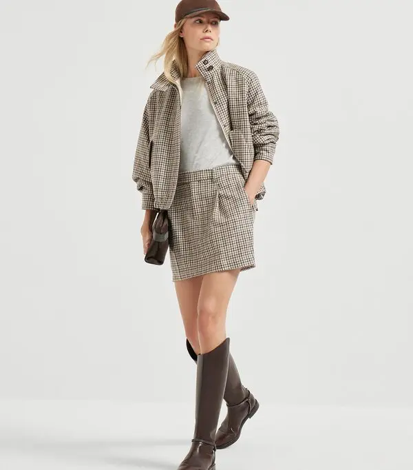 Brunello Cucinelli Cashmere-silk Blend Sweater - Grey