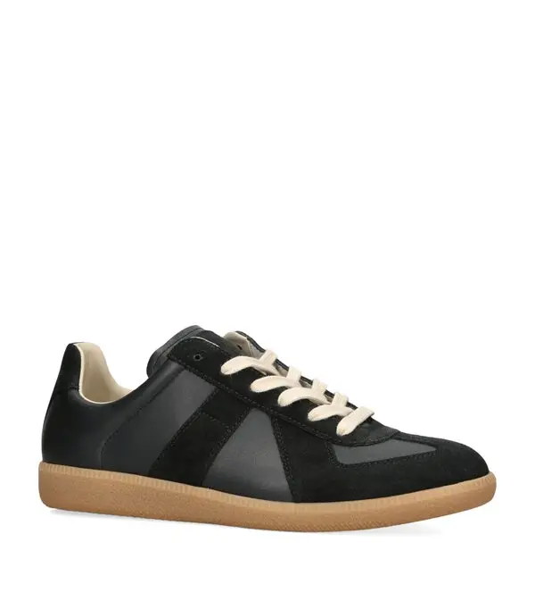 MAISON MARGIELA Leather-suede Replica Sneakers