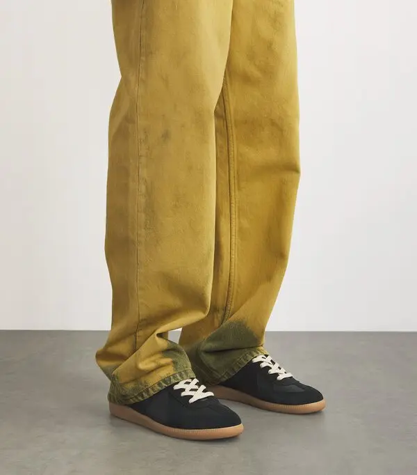 MAISON MARGIELA Leather-suede Replica Sneakers