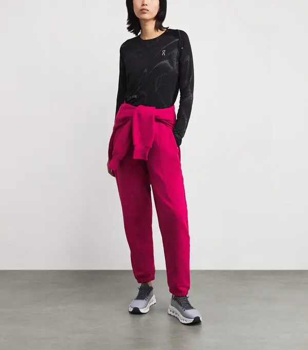On Organic Cotton-blend Club Sweatpants - Pink