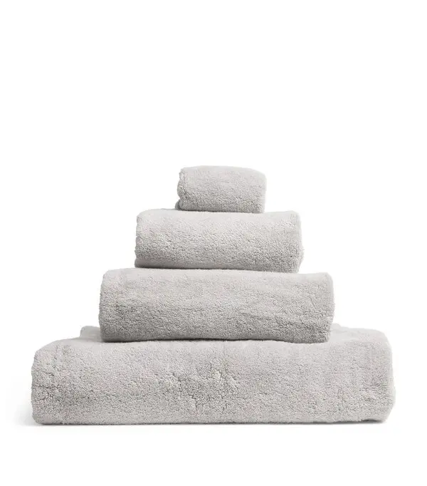 Harrods Organic Cotton Bath Sheet - Neutral