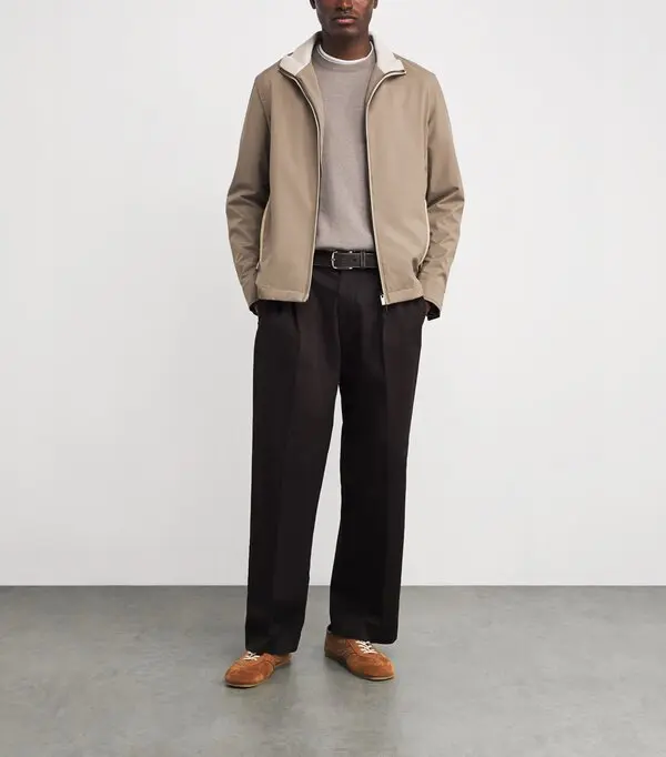 Paul & Shark Suede Belt - Brown