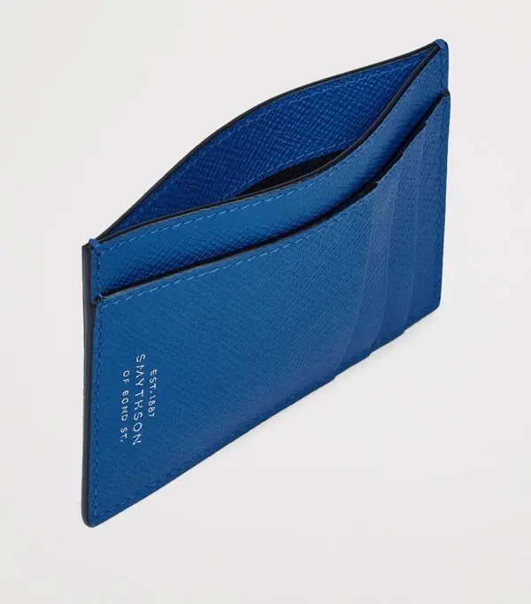 Smythson Panama Leather Compact Card Holder