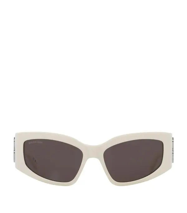 Balenciaga Acetate Bb0321s Sunglasses - White