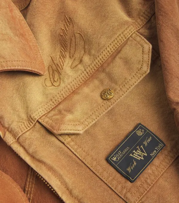 WILLY CHAVARRIA Cotton Canvas Stockton Jacket - Green