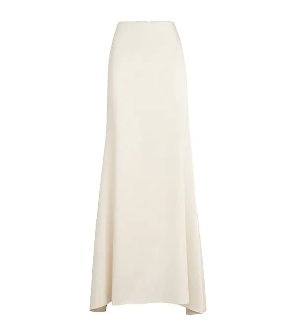 Brunello Cucinelli Satin Maxi Skirt