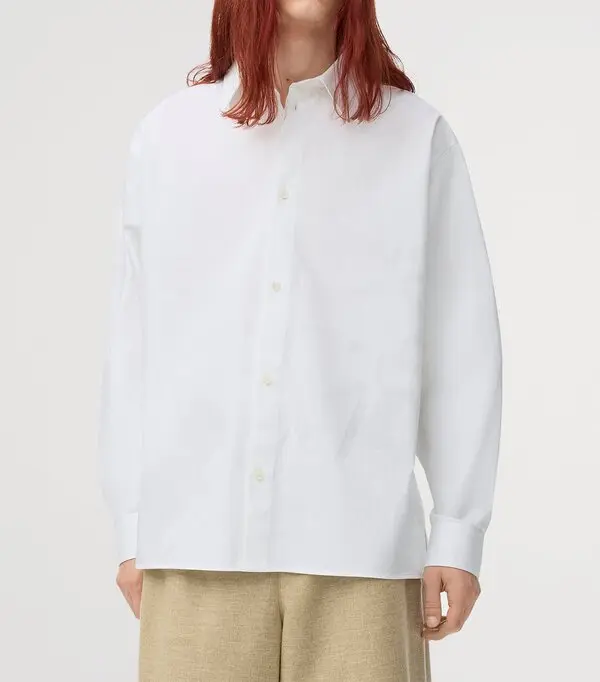 Loewe Cotton Anagram Shirt - White