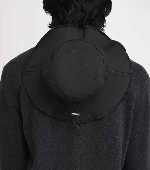Jacquemus Artichaut Logo Bucket Hat - Black