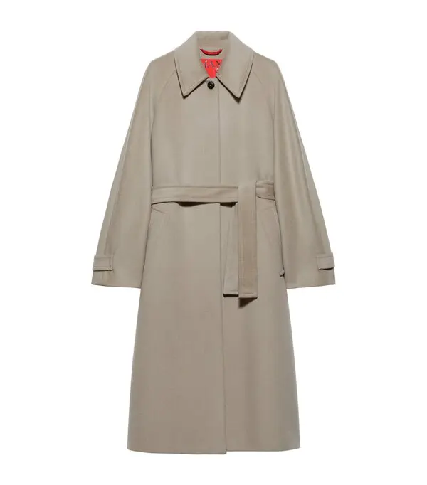 Max & Co. Wool-cashmere Wrap Coat