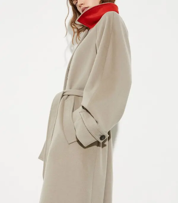 Max & Co. Wool-cashmere Wrap Coat