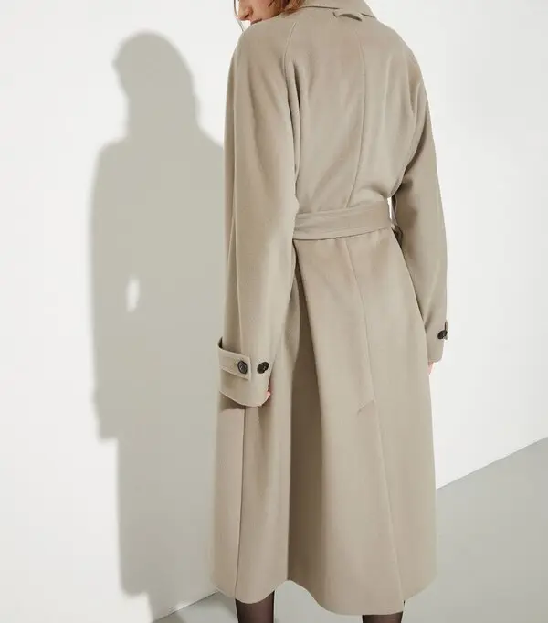 Max & Co. Wool-cashmere Wrap Coat