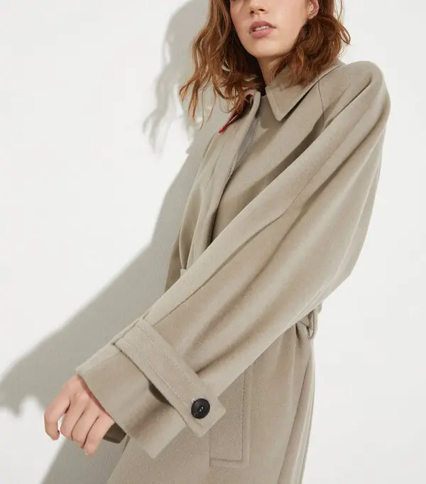Max & Co. Wool-cashmere Wrap Coat