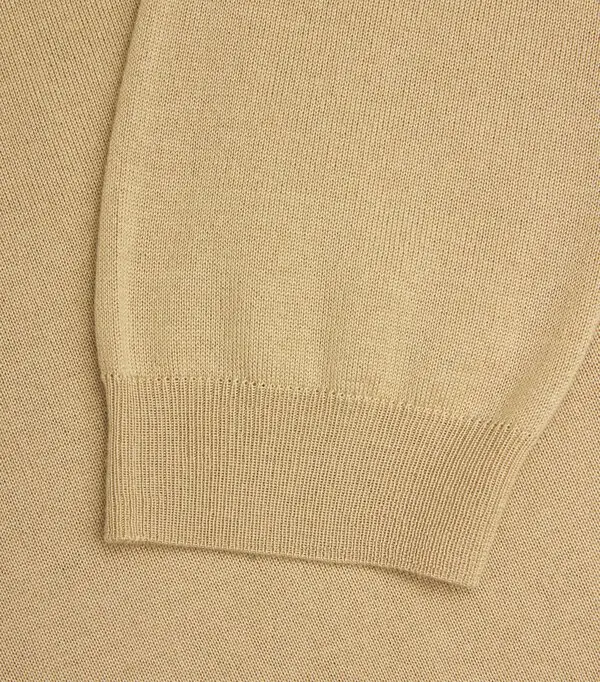 Giorgio Armani Crew-neck Cashmere Sweater - Beige