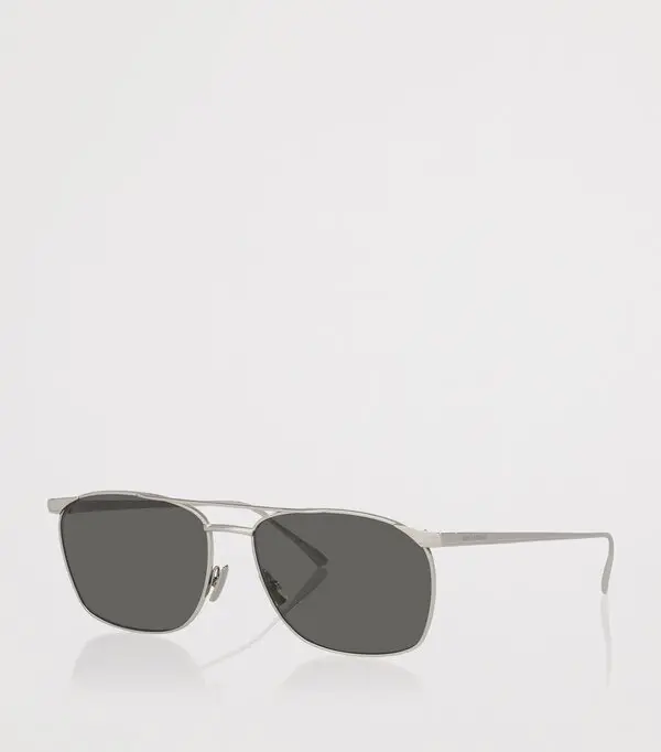 Saint Laurent Metal Pilot Sunglasses