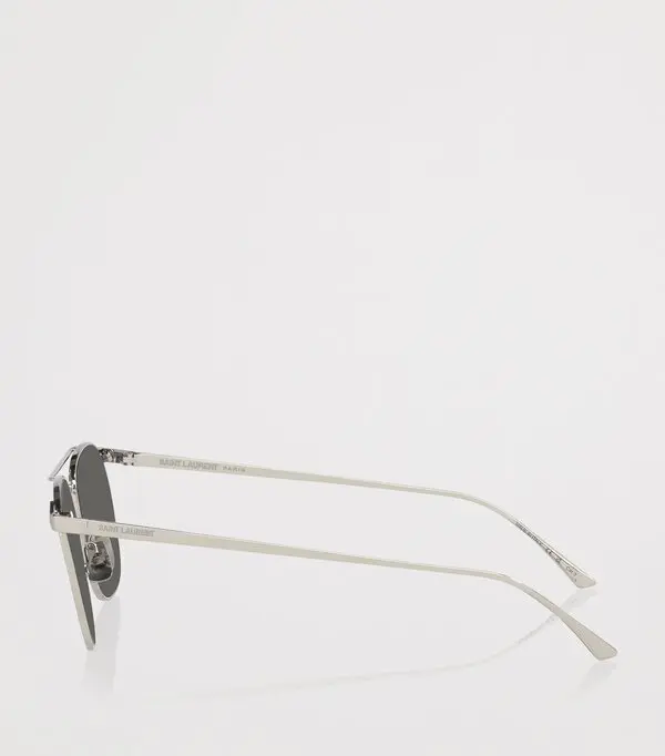 Saint Laurent Metal Pilot Sunglasses