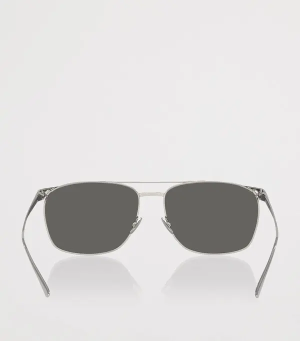 Saint Laurent Metal Pilot Sunglasses