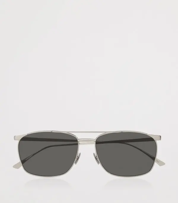 Saint Laurent Metal Pilot Sunglasses