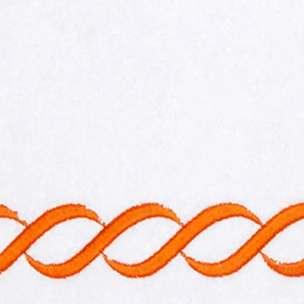 PRATESI Cotton Treccia Bath Towel - Orange
