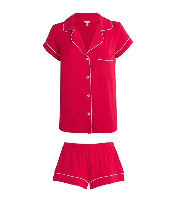 Eberjey Gisele Short Pyjama Set - Red