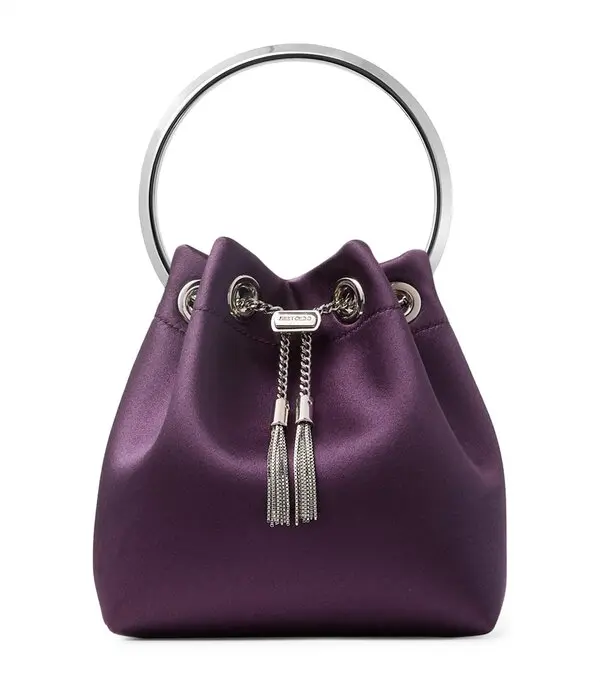 JIMMY CHOO Bon Bon Top-handle Bag - Purple