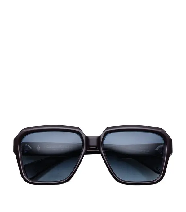 JACQUES MARIE MAGE Acetate Alfred Sunglasses - Blue