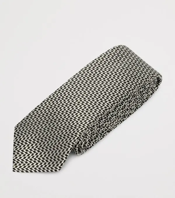 TOM FORD Silk Jacquard Neck Tie
