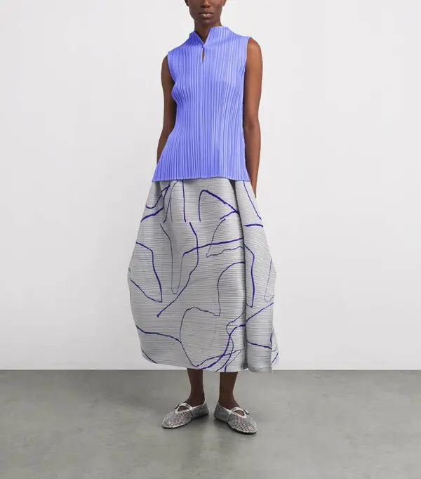 Issey Miyake Mellow Pleats Top