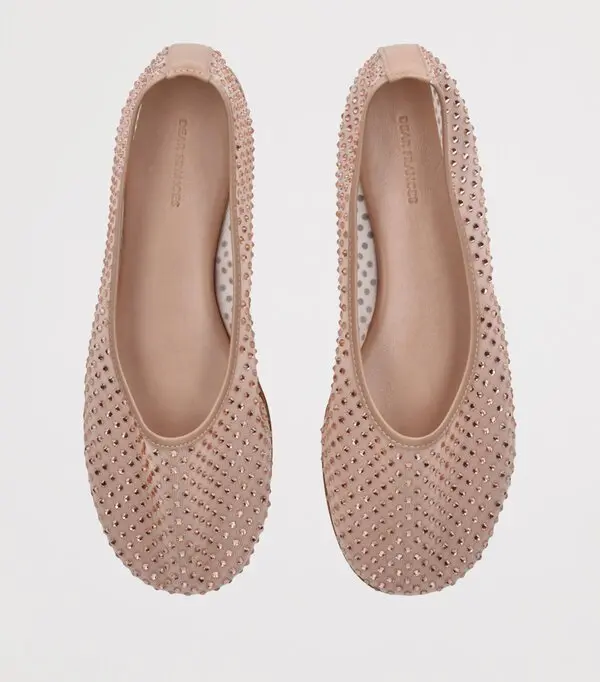 Dear Frances Embellished Balla Ballet Flats