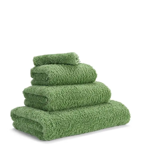ABYSS & HABIDECOR Super Pile Hand Towel - Green