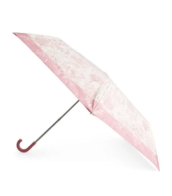 Harrods Toile Umbrella - Pink