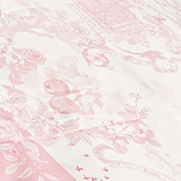 Harrods Toile Umbrella - Pink