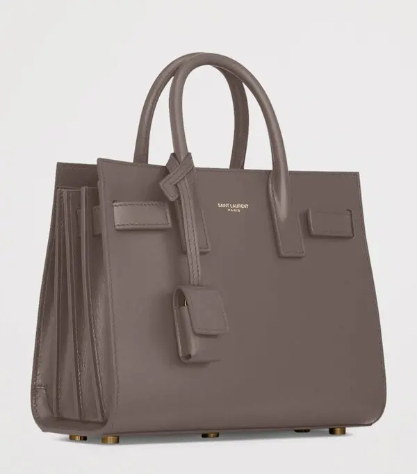 Saint Laurent Nano Sac De Jour Tote - Grey
