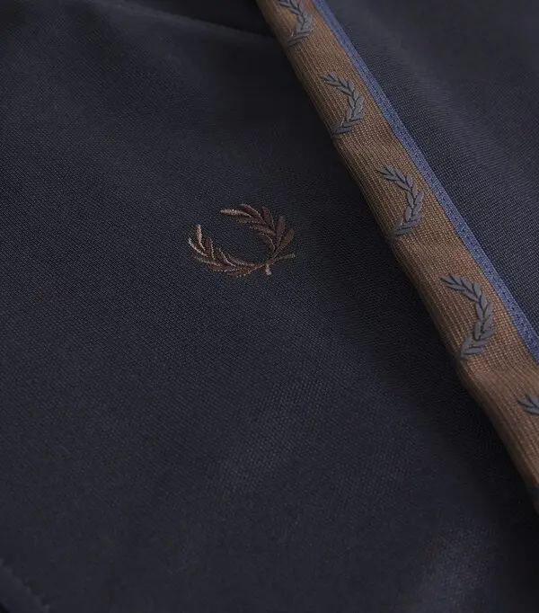 Fred Perry Contrast-tape Track Jacket