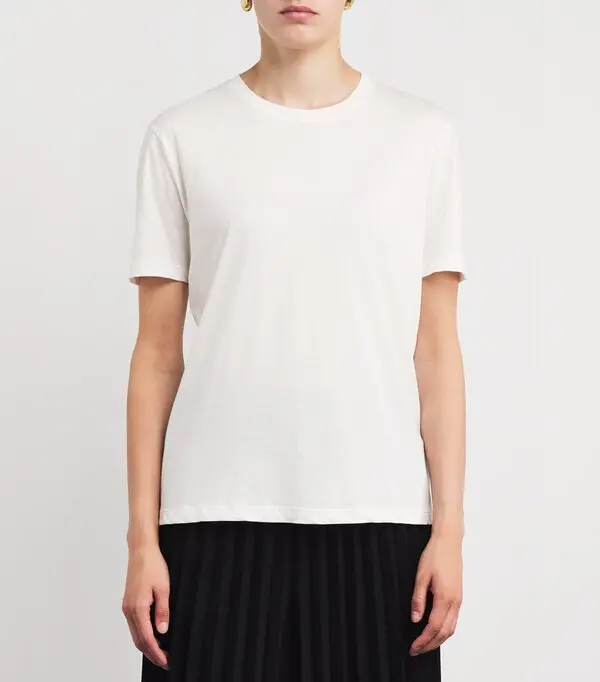 JOSEPH Cotton-silk T-shirt